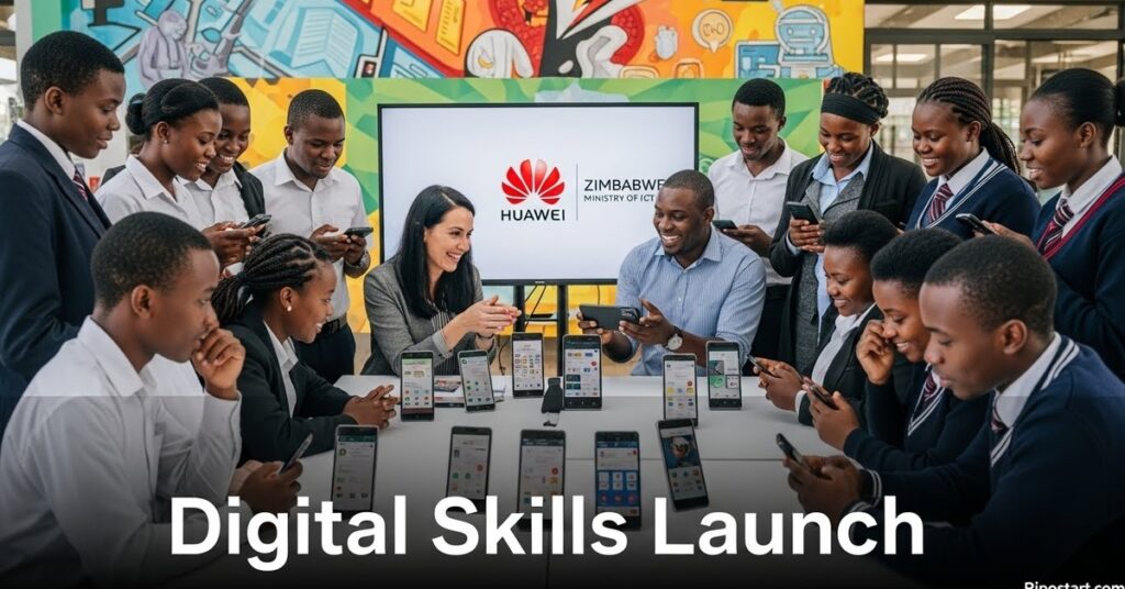 Huawei and Zimbabwe Ministry of ICT Launch Mobile Digital Skills ...